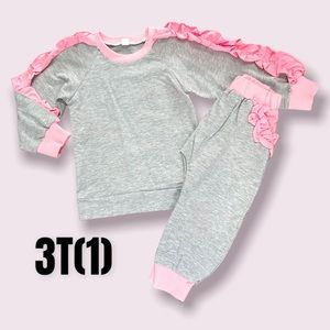 Matching Sets | Boutique Baby Girl Ruffle Tracksuit | Poshmark